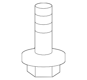 90119-A0098 - Under Cover Bolt - 2000-2023 Toyota | OEM Genuine Toyota ...