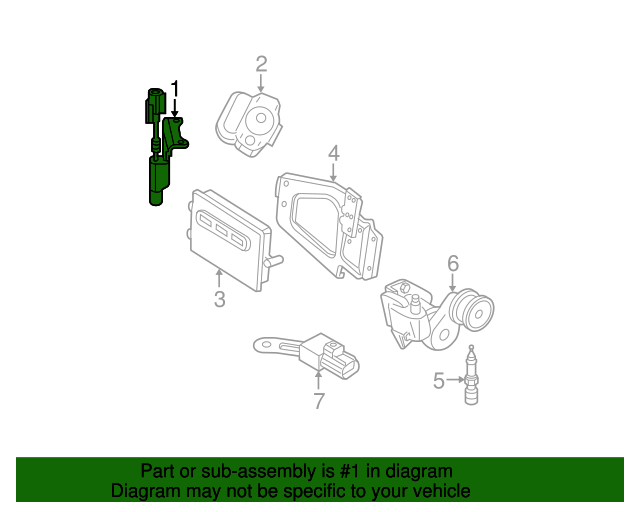 1999-2013 Mopar Engine Crankshaft Position Sensor 56028666AB ...