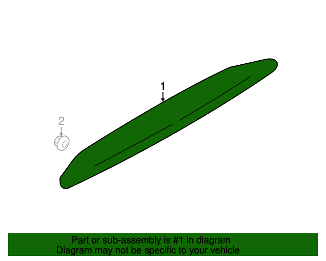 2012-2016 Subaru High Mount Lamp 84751FJ010 | Subaru Parts Store