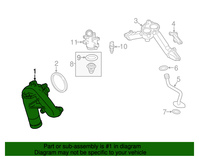 2017-2022 GM Engine Water Pump 12680257 | GM Parts Center