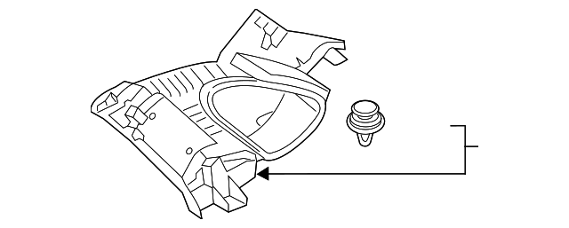 2018-2021 Mazda CX-3 Quarter Pillar Trim DM0P-68-250B-75 ...