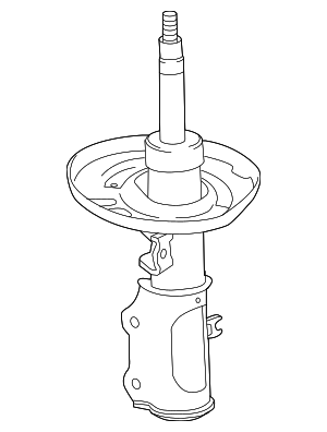 84384222 - Front Driver Side Suspension Strut 2016-2019 Chevrolet ...