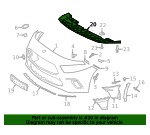 2019-2022 Mercedes-Benz Under Cover 177-885-49-00-64 | MB OEM Parts