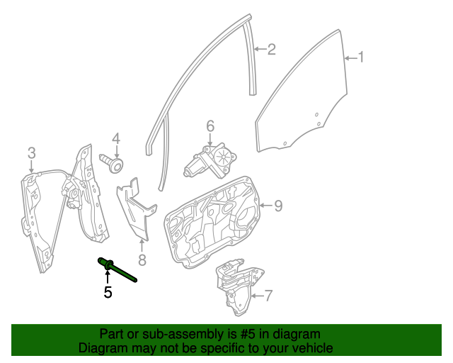 1998-2021 Volvo Bracket Rivet 973884 | TascaParts.com