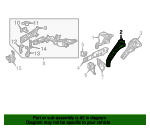 2015-2020 Honda Fit Extension Set, L Front Shock Absorber 04684-T5R ...