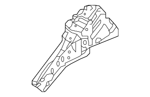 60610-T5A-A00ZZ - Member, R Front Wheelhouse (Upper) 2016-2017 Honda ...