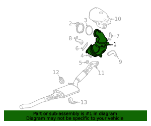 2020-2021 GM Catalytic Converter 12709243 | GMPartsDirect.com