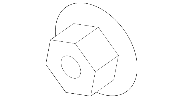 2017-2024 Audi Lower Control Arm Nut WHT-010-234 | Audi USA Parts