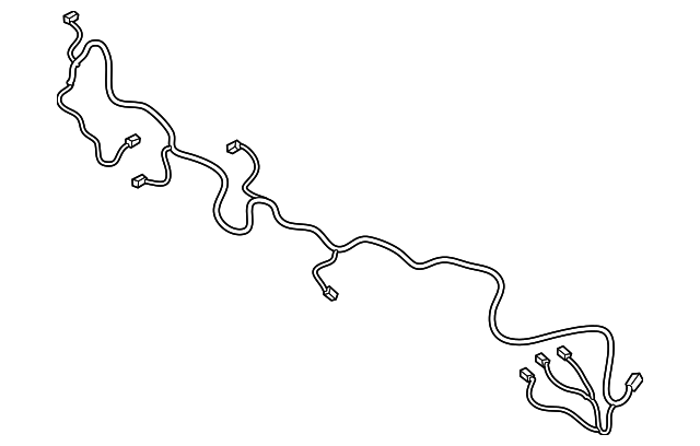 2016-2018 Lincoln MKX Wire Harness GA1Z-15K867-A | TascaParts.com