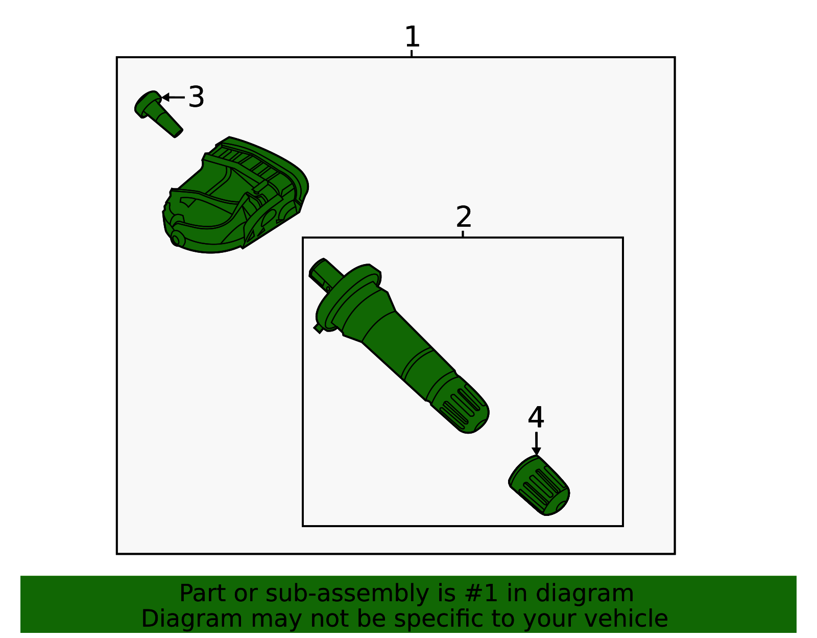 2024-2025 Ford Motorcraft™ Tire Pressure Sensor TPMS-117 | OEM Parts Online