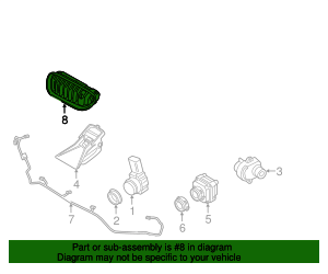 51138050537 - 2012-2018 BMW Upper Grille (51-13-8-050-537) | BMW of ...