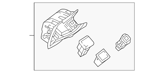 238-680-43-02-9051 - Ashtray Housing 2018-2020 Mercedes-Benz | Mercedes ...