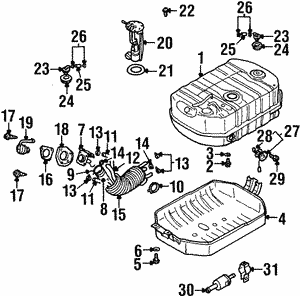 Shop OEM Fuel Filters | Isuzu Parts Center