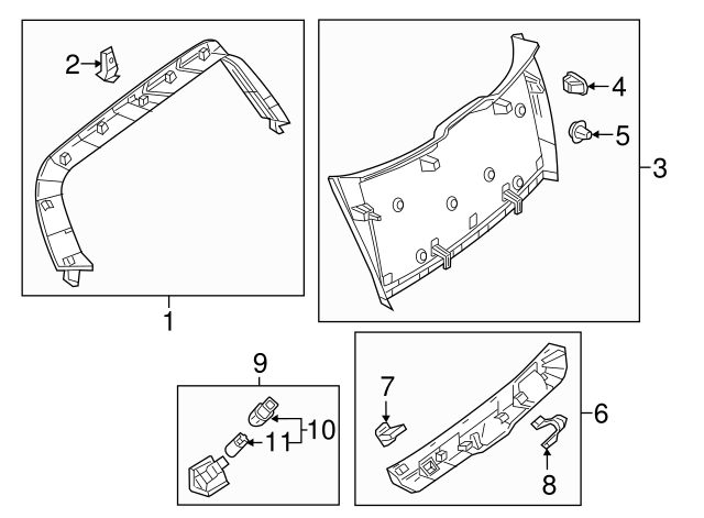 246-740-09-01-9H68 - Lower Cover 2015-2017 Mercedes-Benz | Mercedes ...