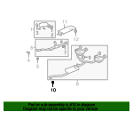 2007-2022 GM M10x1.5 Multi-Purpose Nut 15709703 GM | GMPartsDirect.com