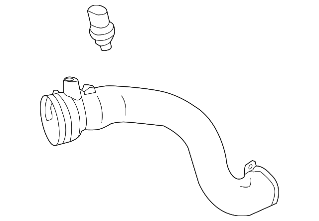 LC3Z-6F073-A - Outlet Duct 2020-2022 Ford | Ford OEM Parts Direct