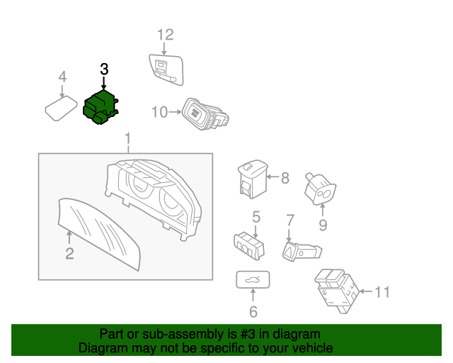 31268326 - Ignition Switch 2007-2016 Volvo | AutoNationParts.com