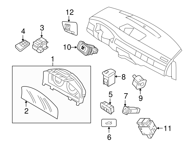 31268326 - Ignition Switch 2007-2016 Volvo | AutoNationParts.com