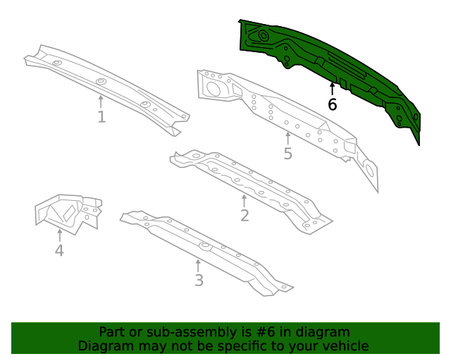 Genuine BMW 41-00-7-494-414 | Rear Body Panel | FREE Shipping on Most ...