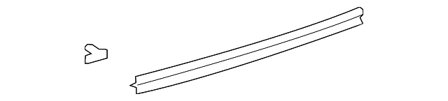 67887-07020 - Lower Weather-Strip 2019-2022 Toyota Avalon | Bam ...