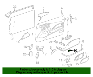 000-906-38-04-9051 - Courtesy Lamp 2015-2020 Mercedes-Benz | Mercedes ...