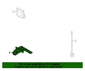 284F1-1VX0B - Front Camera 2012-2015 Nissan | Nissan Parts ...