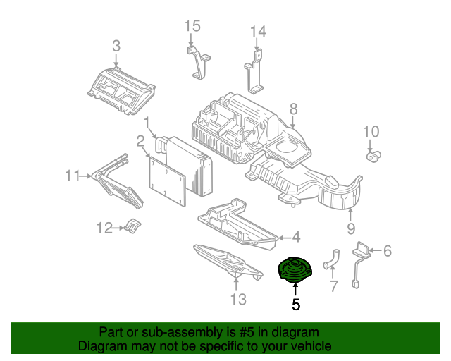 2000 GM Blower Motor 19210741 | GMPartsDirect.com