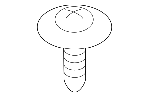 2003-2023 Mazda Bumper Cover Screw 9CS6-00-516B | OEM Parts Online