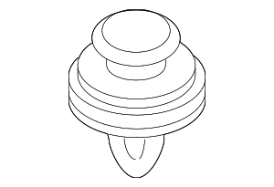 2013-2020 Mazda Upper Center Pillar Trim Fastener KD45-68-865 ...