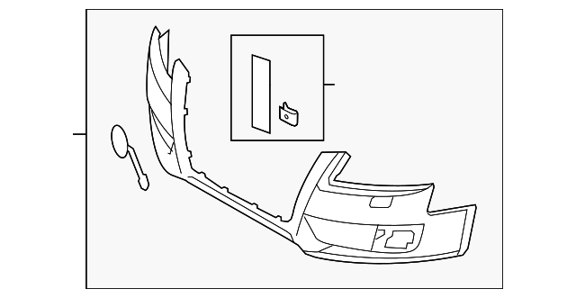 2009-2012 Audi Bumper Cover 8K0-807-105-D-GRU | Audi USA Parts