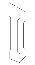 2009-2012 Audi Bumper Cover Reinforcement 8K0-807-899 | Genuine Audi Parts