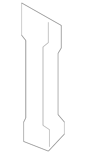 2009-2012 Audi Bumper Cover Reinforcement 8K0-807-899 | Audi USA Parts