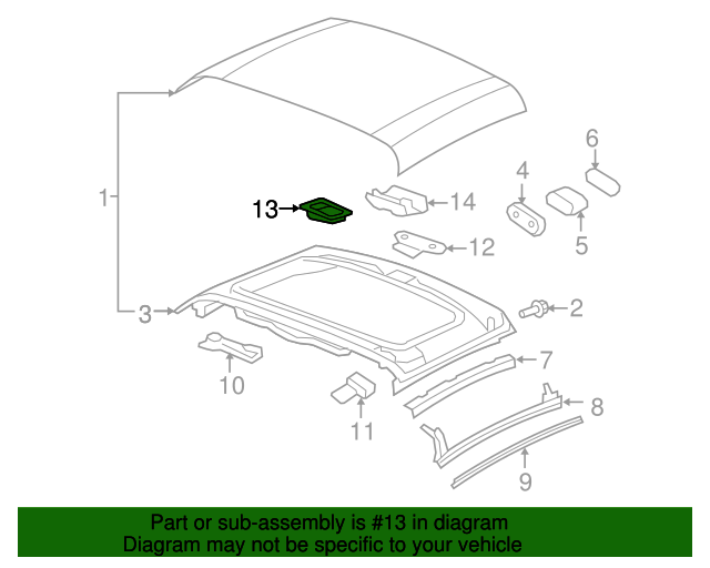 1999-2024 GM Latch (replaces part number 84273714) 84712096 GM ...