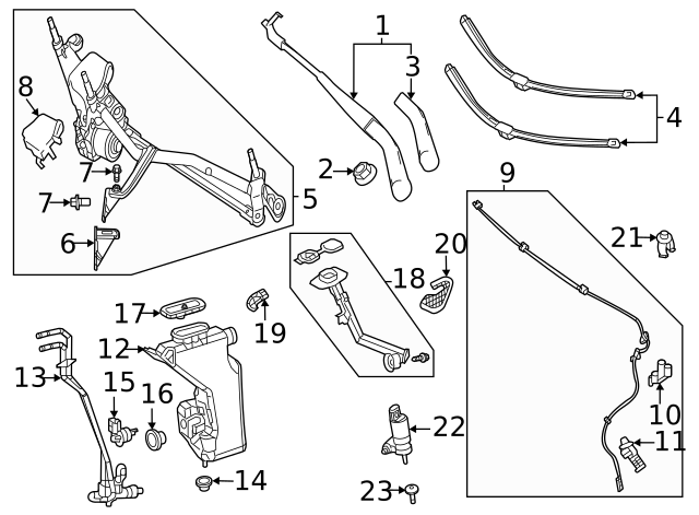 253-820-97-00 - Motor & Linkage 2020-2023 Mercedes-Benz | Mercedes-Benz ...