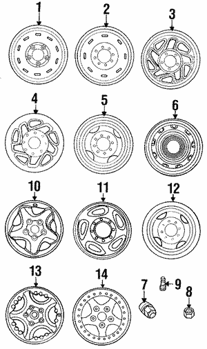 Shop CDJR Wheels Online | Mopar Factory Parts Warehouse