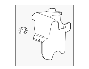 12635864 - Rear Engine Noise Shield 2012-2016 Chevrolet | GM Wholesale ...