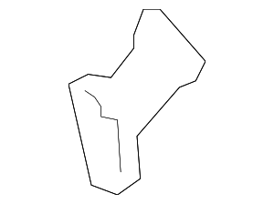 2008-2017 Buick Enclave Front and Rear Side Door Opening Frame Reveal ...