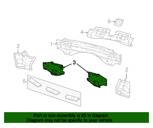 2011-2019 Mopar Reinforcement Reinforced Plate - Passenger Side (RH ...