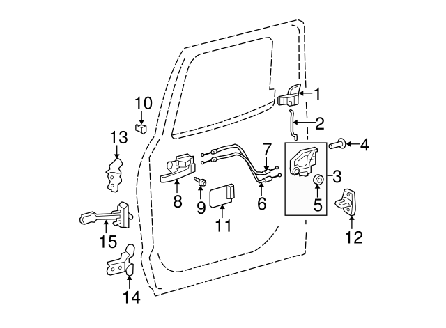 69230-0C010-E5 - Exterior Door Handle 2016-2020 Toyota Tundra ...