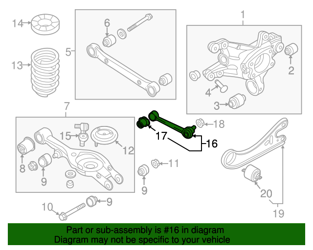 2012-2024 Hyundai Suspension Control Arm 55250-3Z000 | OEM Parts Online