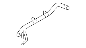 2007-2009 Volkswagen Touareg Connector Pipe 079-121-070-BH | VW Direct ...