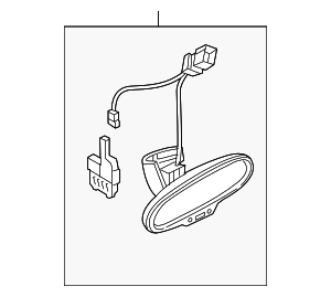 2012-2018 Audi Mirror Inside 8T0-857-511-AF-4PK | Audi OEM Parts Guy