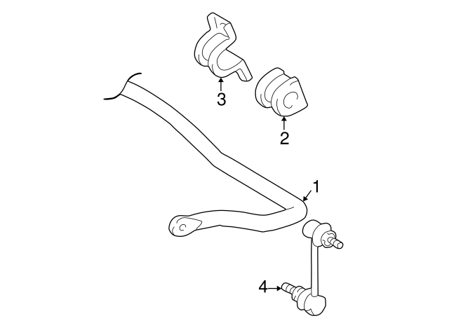 48830-0C010 - Link Assembly, Rear Stabilizer - 2001-2007 Toyota Sequoia ...
