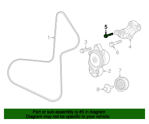 2014-2019 Mopar Support Bolt 68148385AA | Mopar Parts Canada