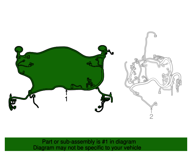 82111-5E661 - Wire Harness 2022 Lexus | Lexus Parts Outlet