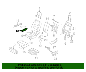 Genuine OEM Armrest Part# LR055739 Fits 2010-2016 Land Rover LR4: Up To ...