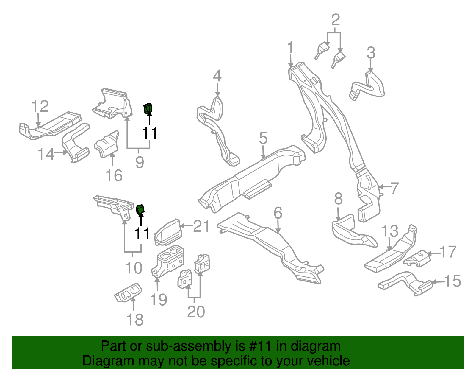 4F0-820-511-B - HVAC Air Inlet Door Actuator 2004-2015 Audi ...