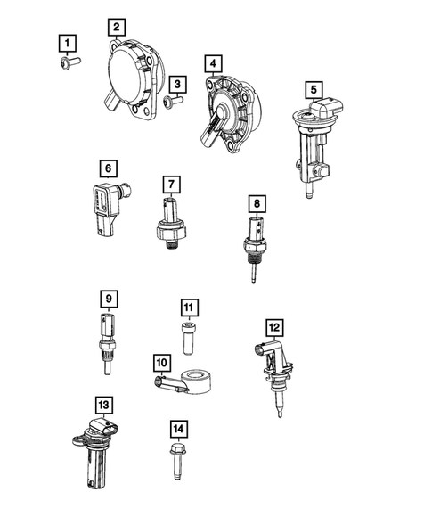 Sensors for 2021 Jeep Gladiator | Mopar eStore