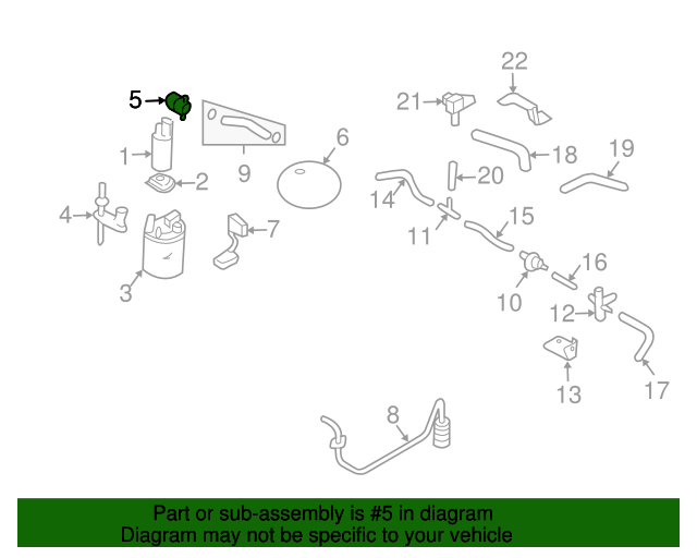 2001-2008 Hyundai Fuel Injection Pressure Regulator 31380-2D000 | OEM ...