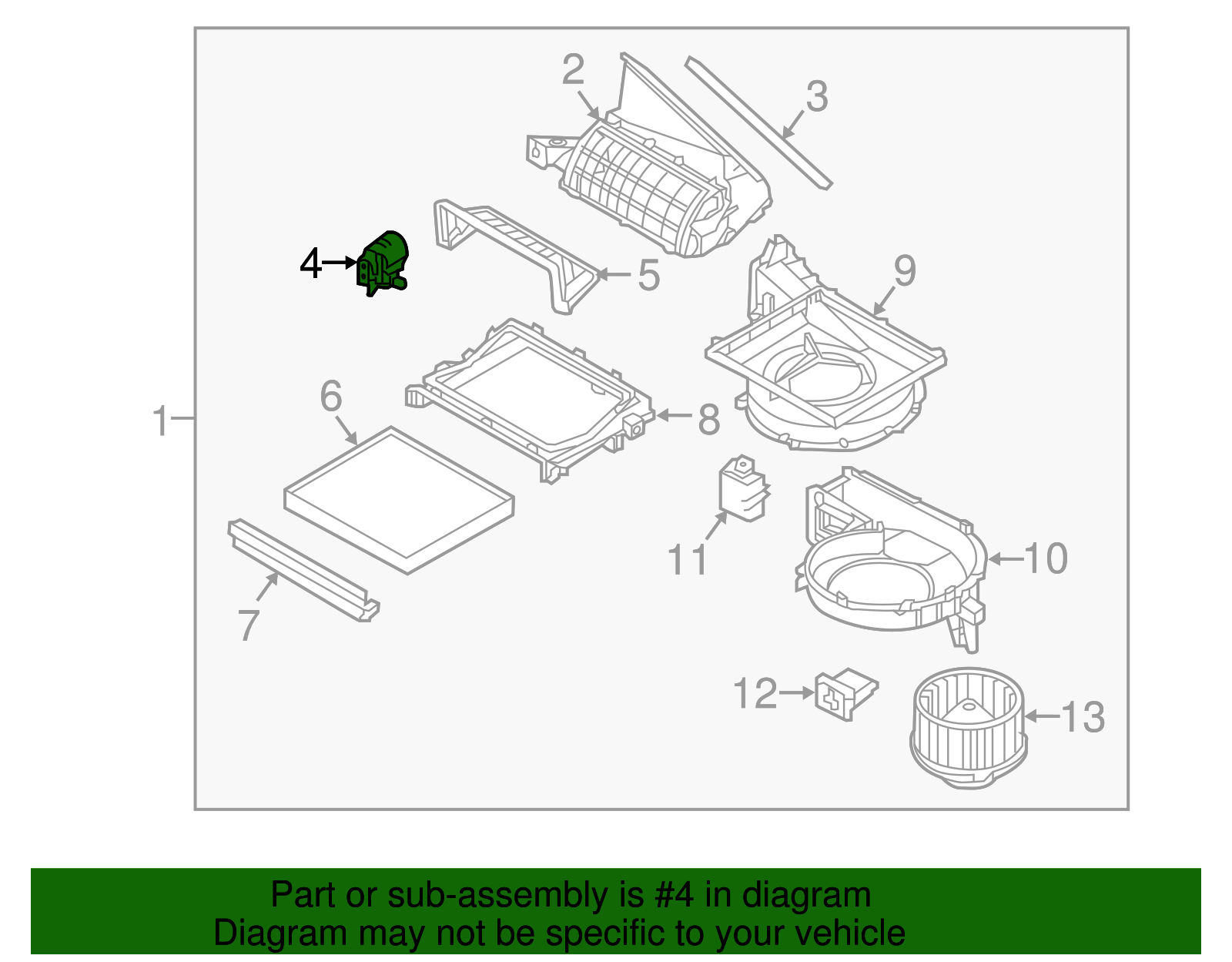 2016-2020 Kia Door Actuator 97162-C1000 | Retail Performance Auto Parts